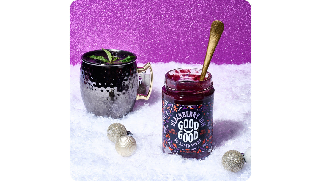 Mistletoe Mule with Blackberry Jam
