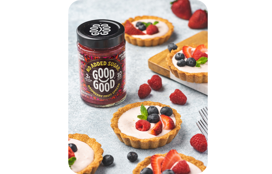 Scandinavian Fruit Tart with Raspberry Fruit Spread