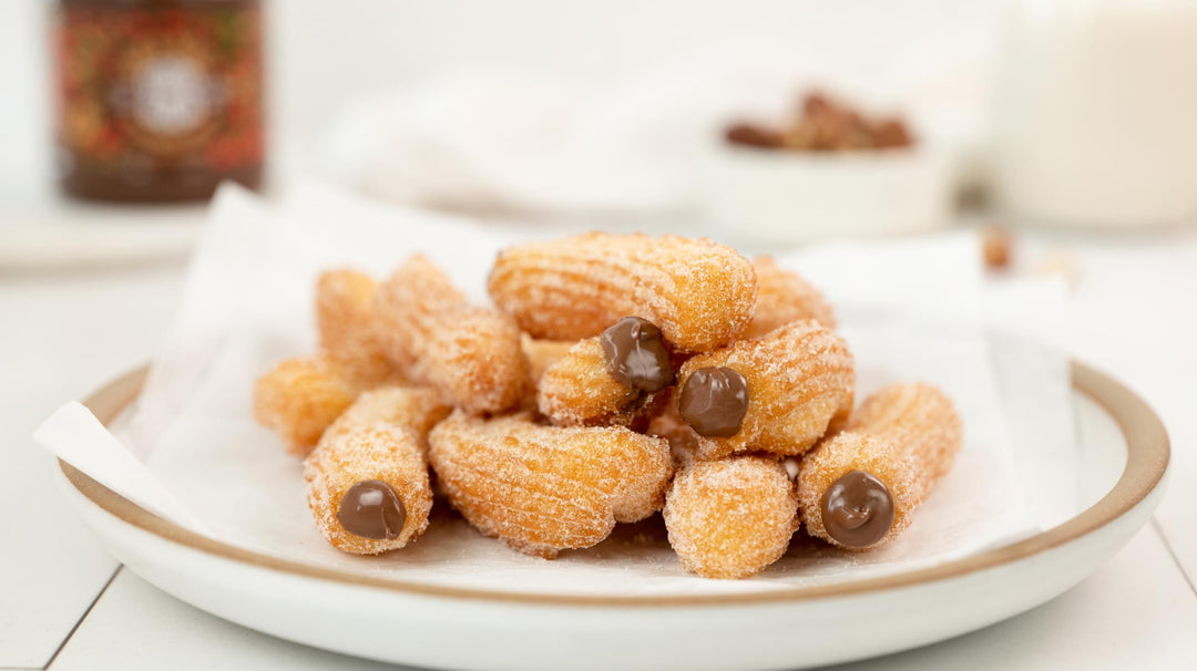 Choco Hazel Stuffed Churros
