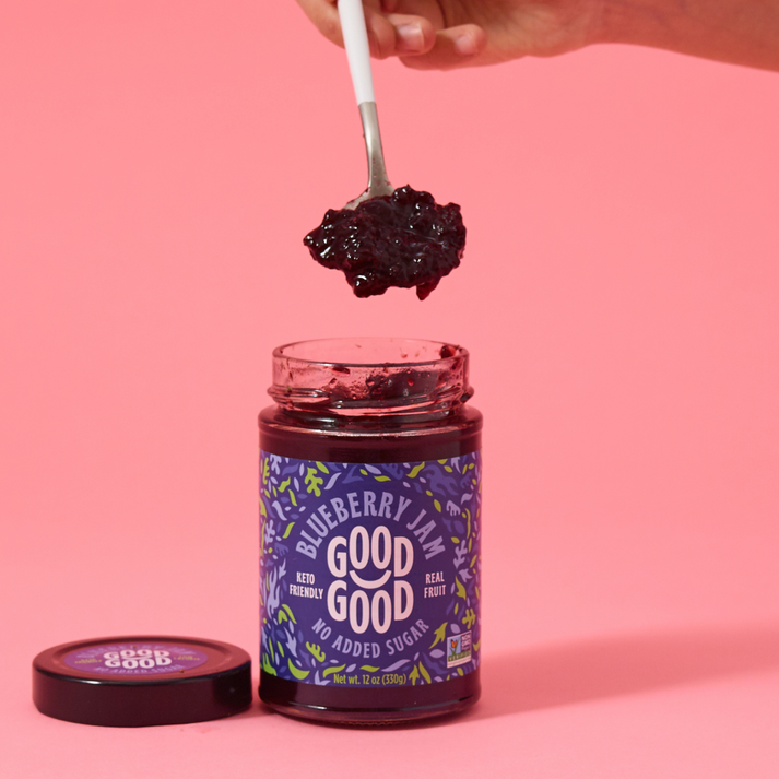 GOOD GOOD® - Raspberry Jam (12oz) - No Added Sugar