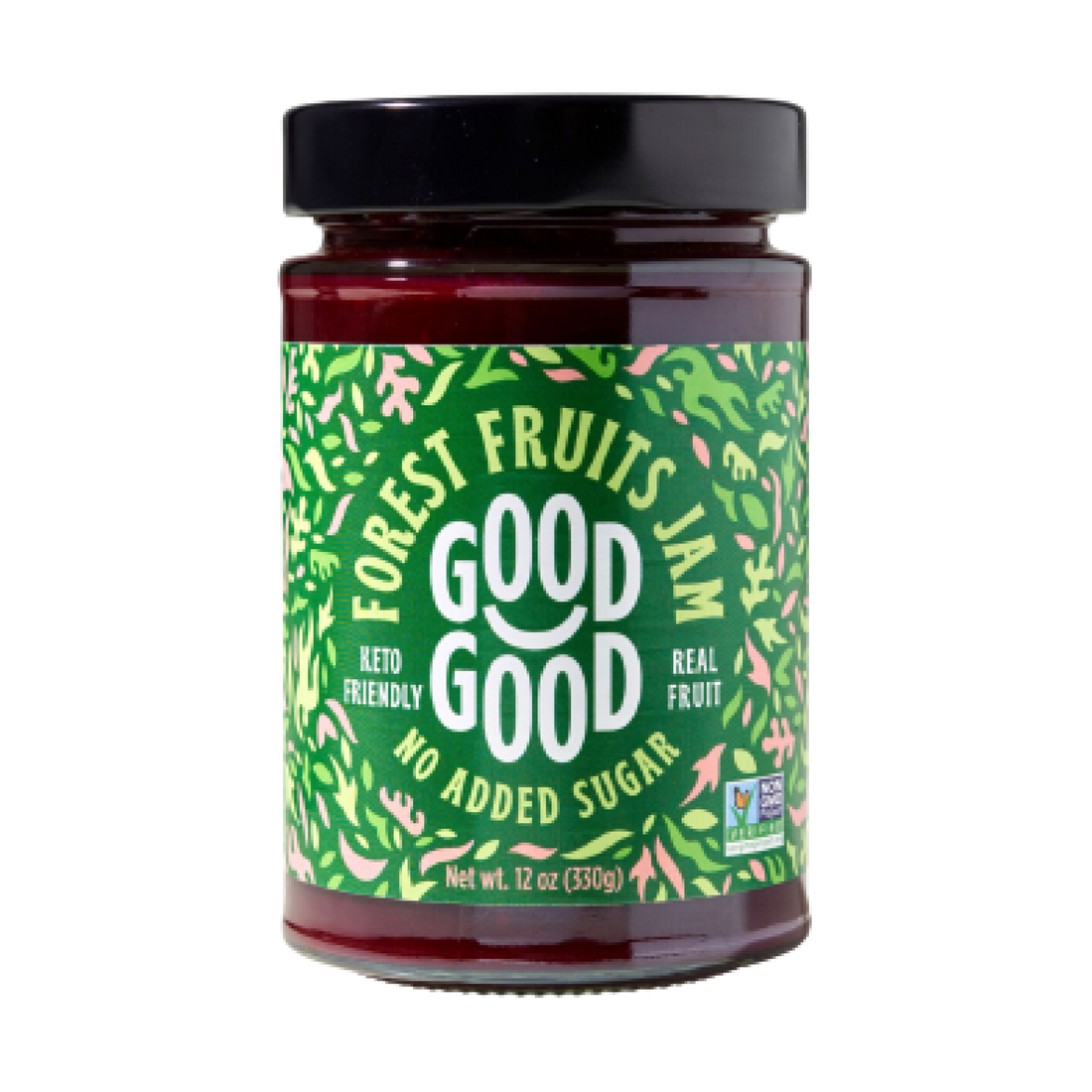 GOOD GOOD® - Forest Fruits Jam (12oz) - No Added Sugar