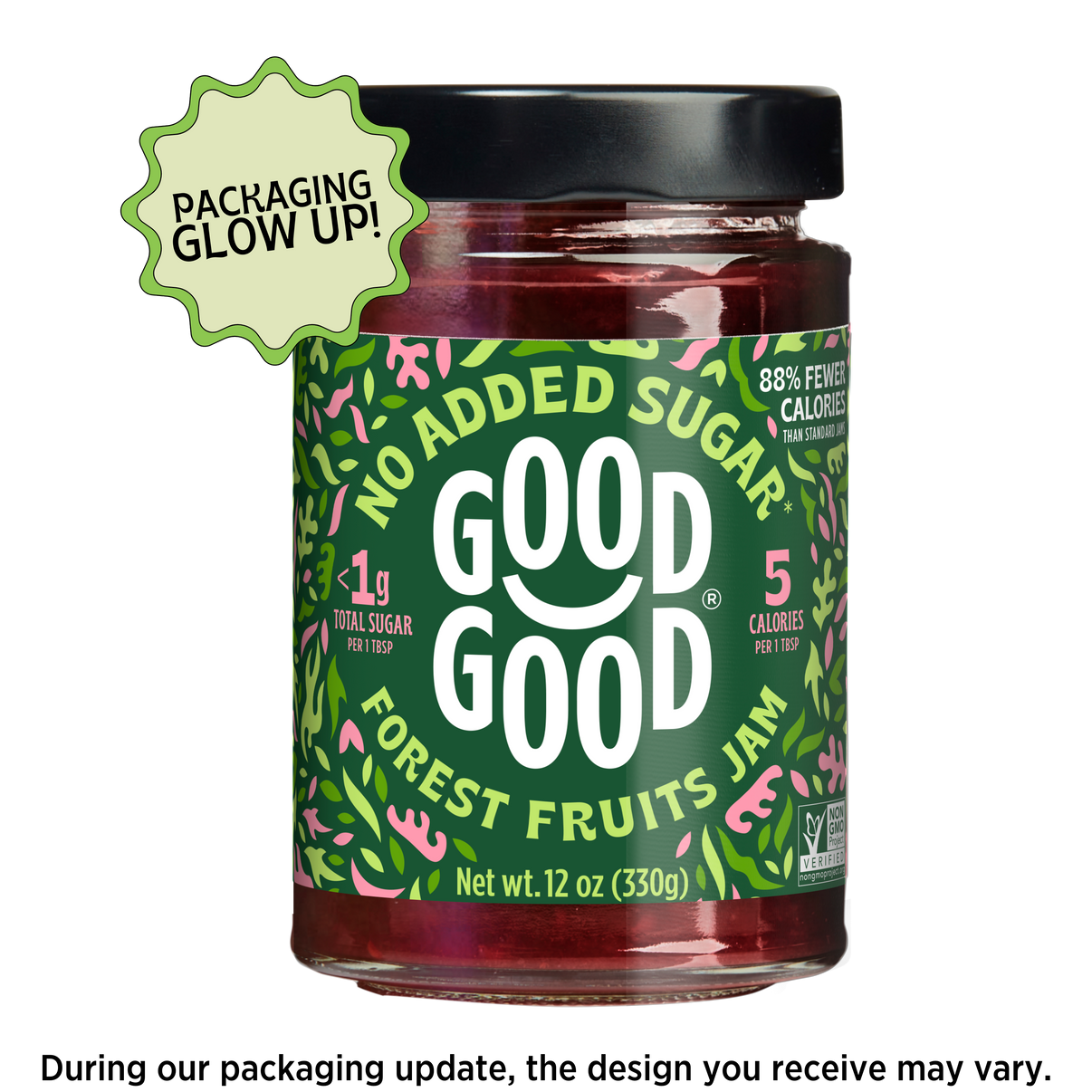 GOOD GOOD® - Forest Fruits Jam (12oz) - No Added Sugar